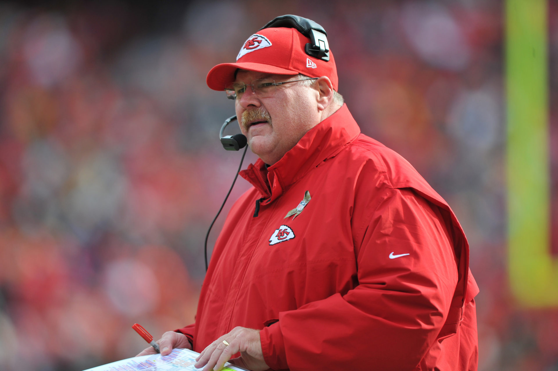 The NFL team Andy Reid was '95 per cent' certain to coach before he ...